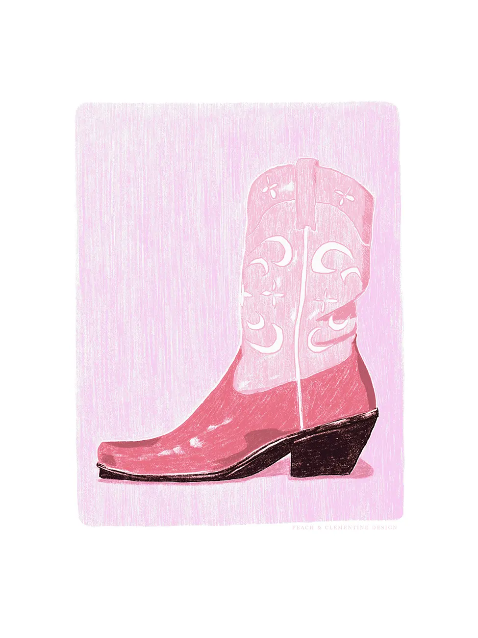 Art Punch - Cowgirl Boot